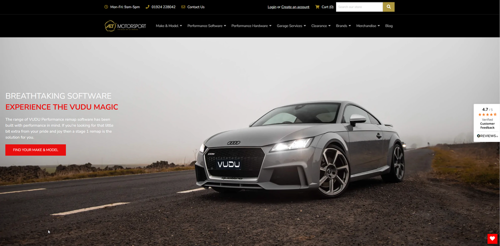 AET Motorsport x Herd - Shopify SEO & growth strategy case study