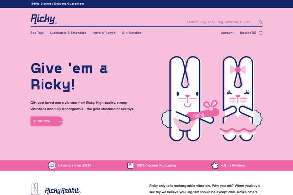 Ricky x Herd partnership - Shopify start-up case study | Herd